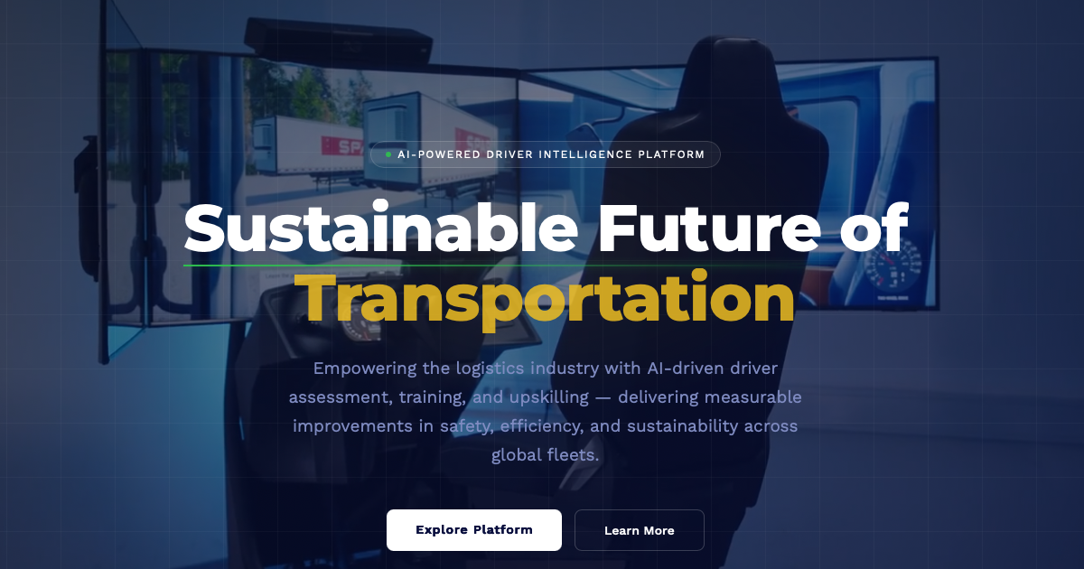 AAER – AI-Powered Truck Driver Assessment & Training